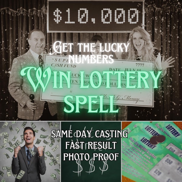Lottery Spell - Etsy