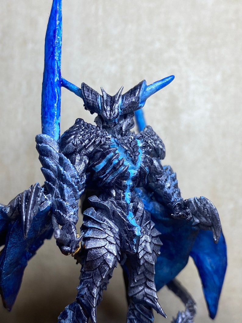 Vergil Demon Figure, Devil May Cry, Glow in the Dark, Handpainted ...
