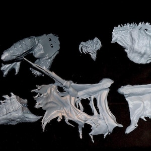 Bayle the Dread Gargantuan Dragon Scale Resin Figure From Elden Ring ...