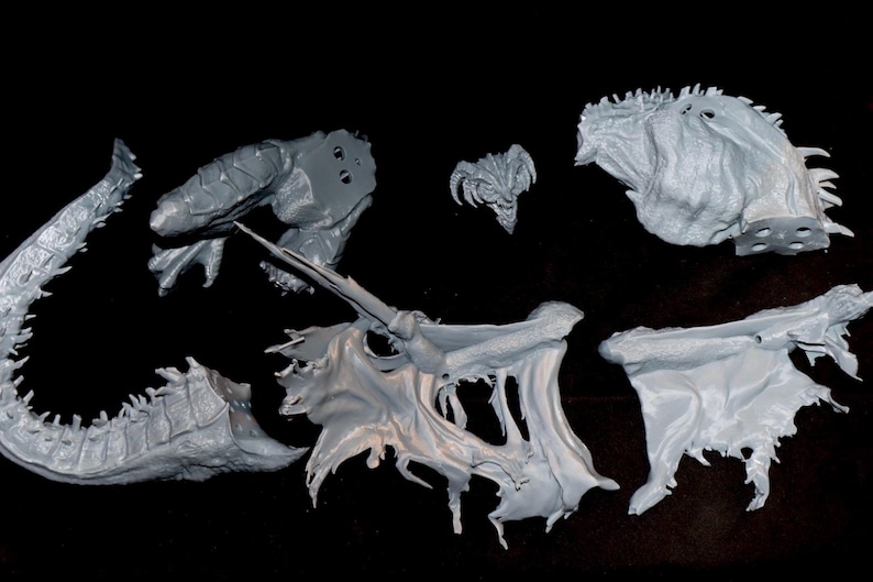 Bayle the Dread Gargantuan Dragon Scale Resin Figure From Elden Ring ...