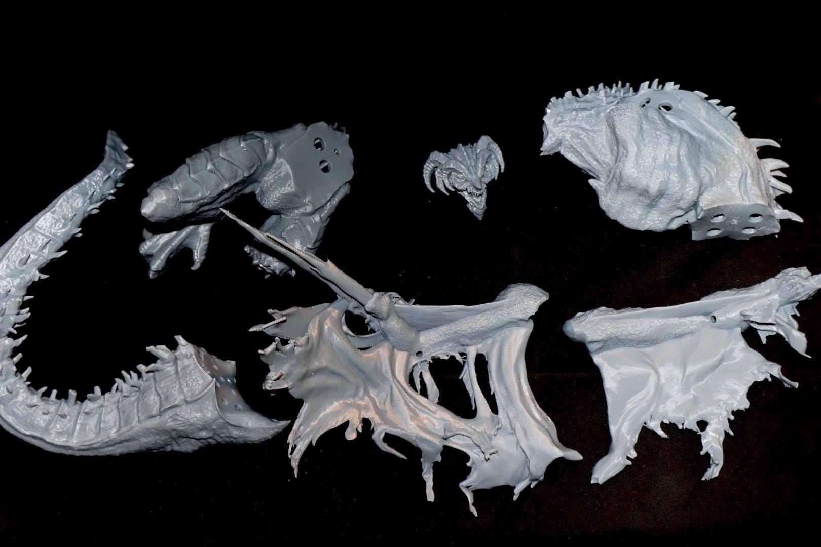 Bayle the Dread Gargantuan Dragon Scale Resin Figure From Elden Ring ...