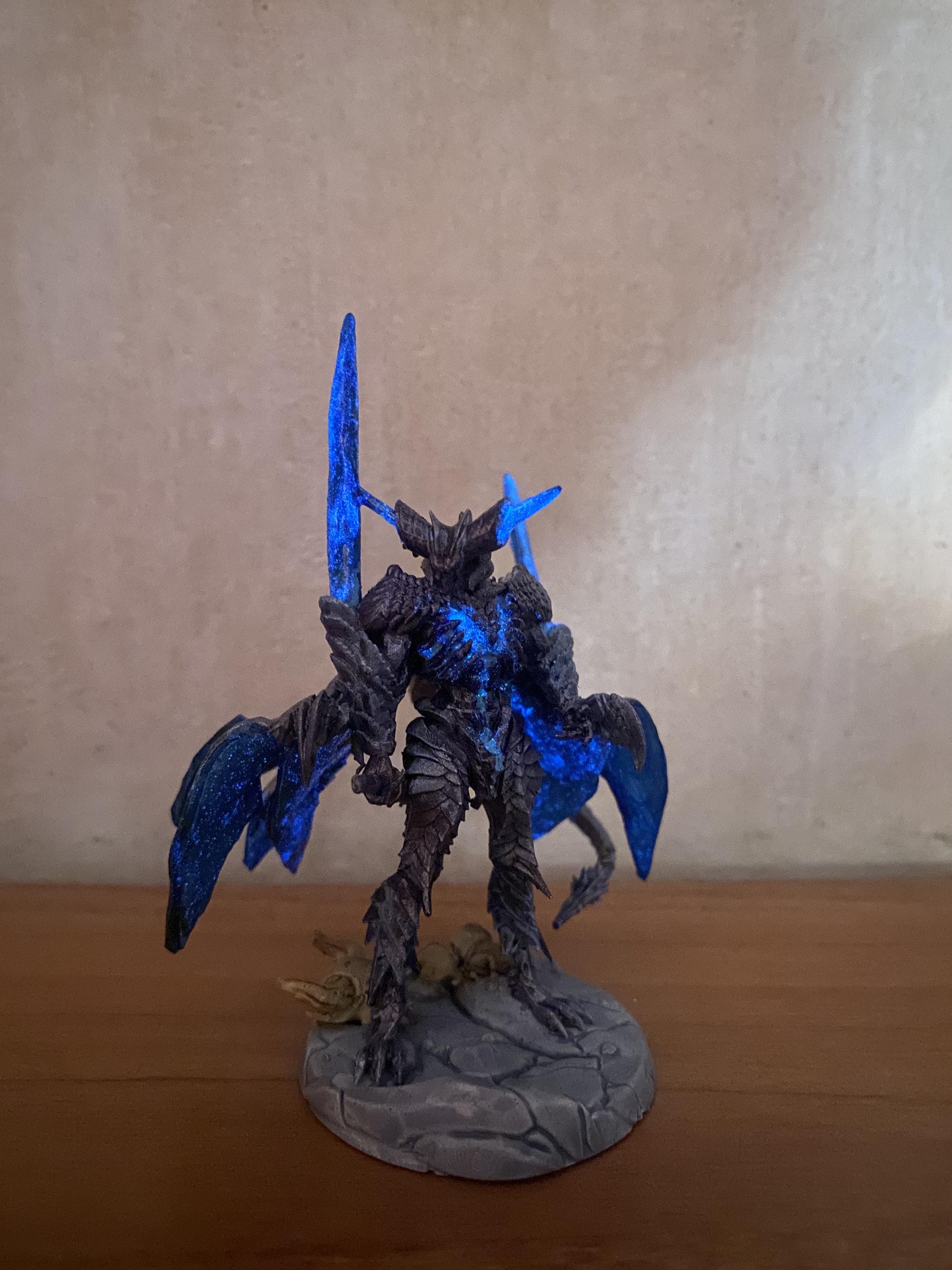 Vergil Demon Figure, Devil May Cry, Glow in the Dark, Handpainted ...
