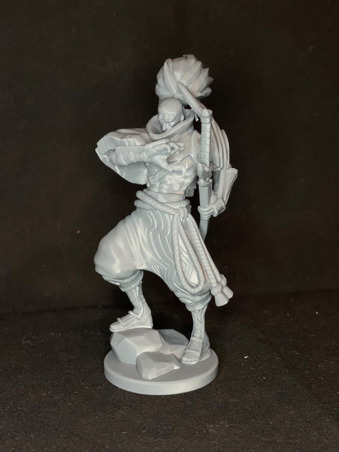 Yasuo Figure, Hand Painted, Resin, League of Legends, Tabletop, Gamer ...