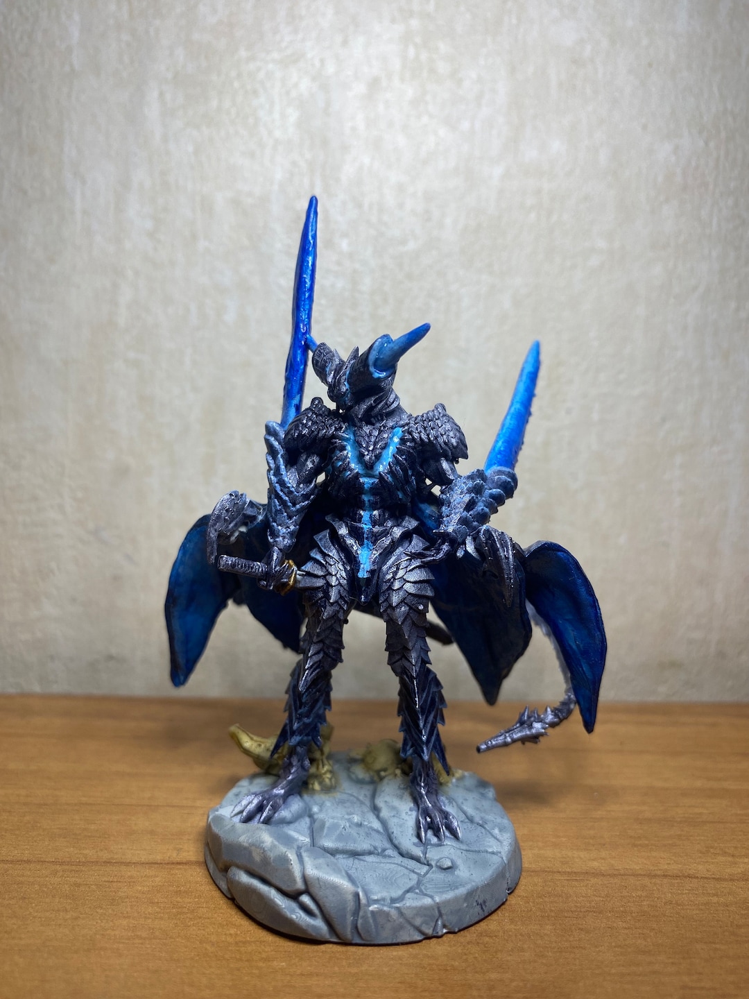Vergil Demon Figure, Devil May Cry, Glow in the Dark, Handpainted ...