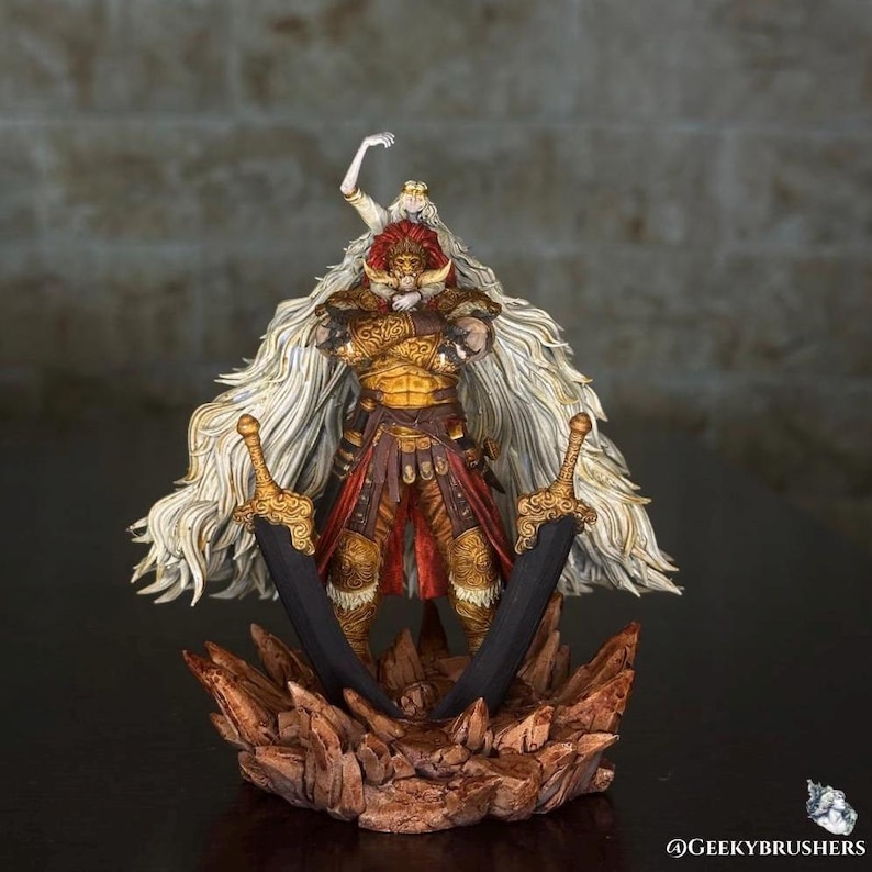 Promised Consort Radahn & Miquella | Elden Ring Fanmade Figure ...
