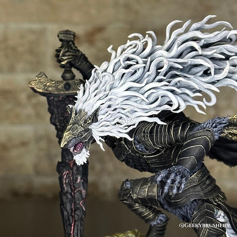 Maliketh the Black Blade Statue | Elden Ring, 16K Resin Figure - Etsy