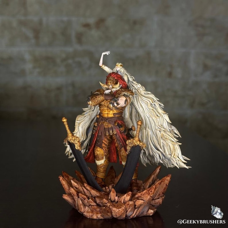 Promised Consort Radahn & Miquella | Elden Ring Fanmade Figure ...