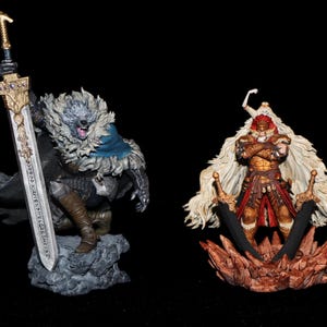 Promised Consort Radahn & Miquella | Elden Ring Fanmade Figure ...