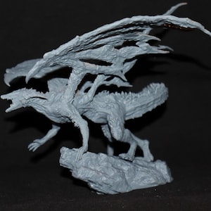 Darkeater Midir From Dark Souls 3, Resin Figure, Diorama, Dragon, Gamer ...