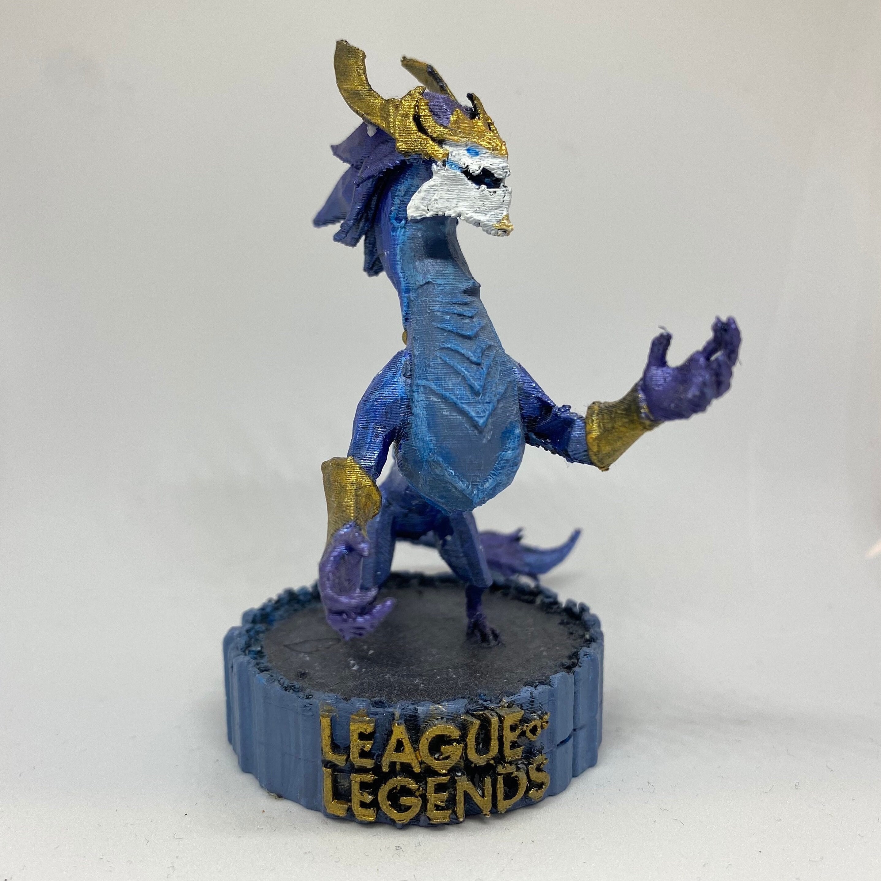 Aurelion Sol Statue League of Legends PLA 3d Printed 10 - Etsy