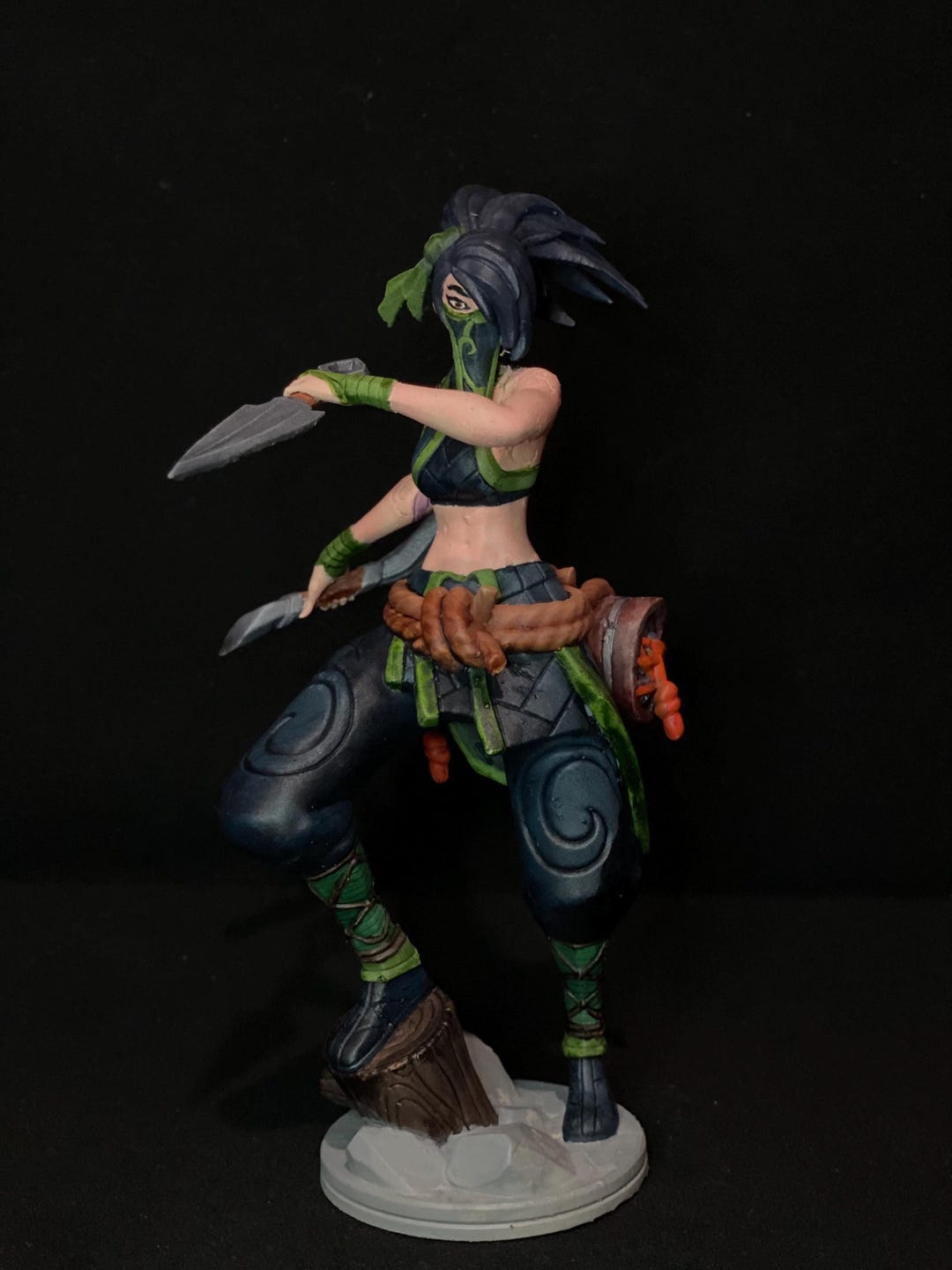 Akali 3D Printed, League of Legends - Etsy