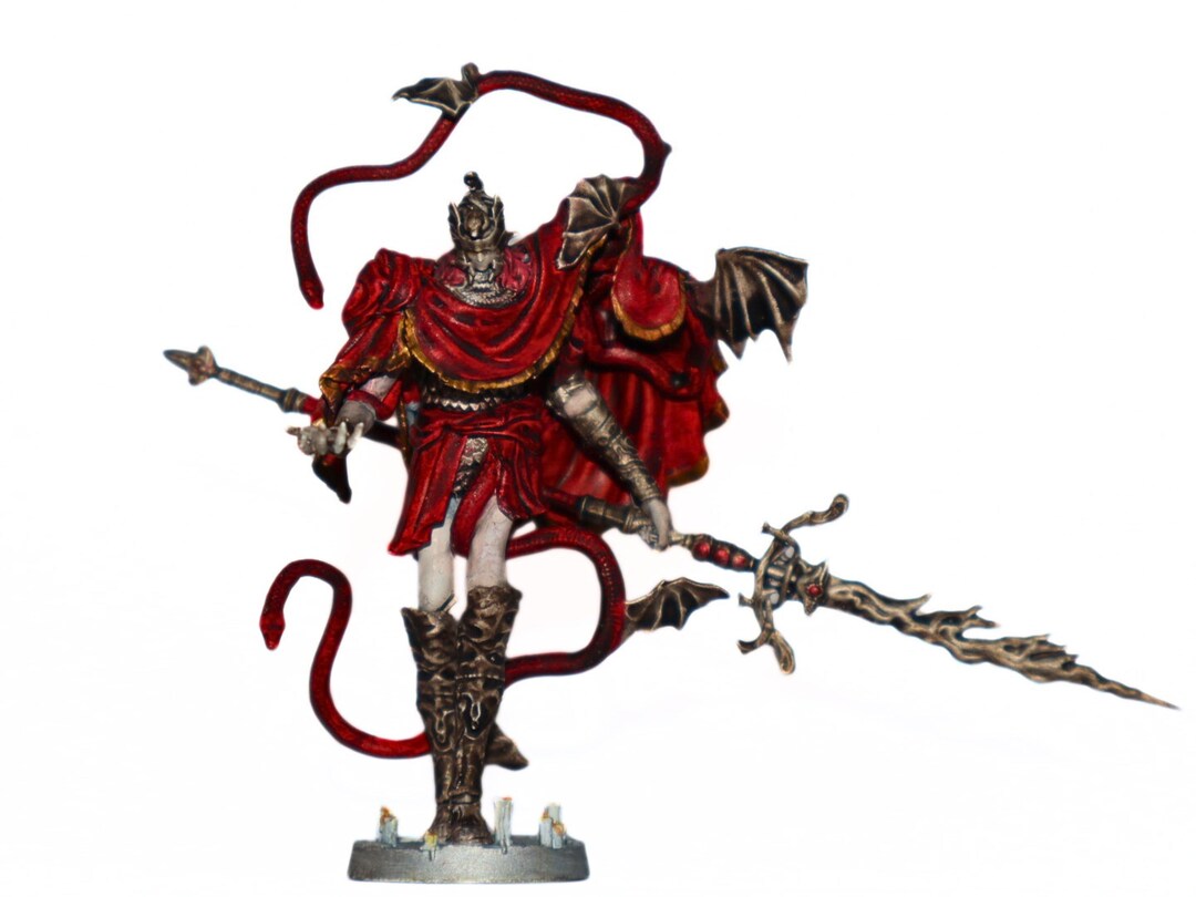 Messmer the Impaler Miniature From Elden Ring, 3d Printed With Resin ...