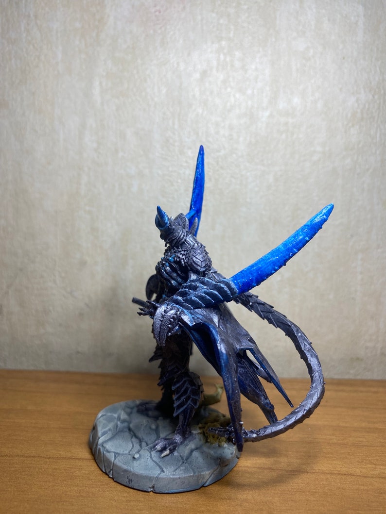 Vergil Demon Figure, Devil May Cry, Glow in the Dark, Handpainted ...