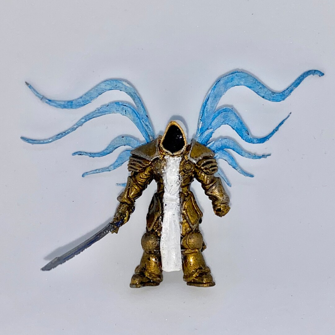 Tyrael Figure, 6cm, Diablo, Handpainted, Tabletop, 3d Printed, Resin - Etsy
