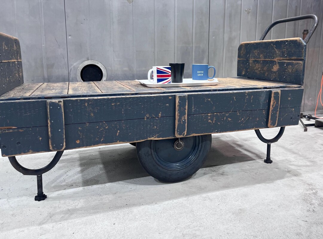Vintage Barrow Coffee Table Shop Display - Etsy