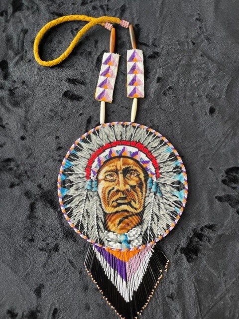 Native American Medallion Necklace #3 - Etsy