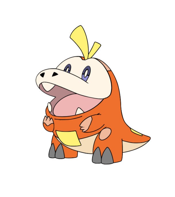 Sprigatito Fuecoco Pokemon Cricut PNG Easy Cut Sublimation File. - Etsy