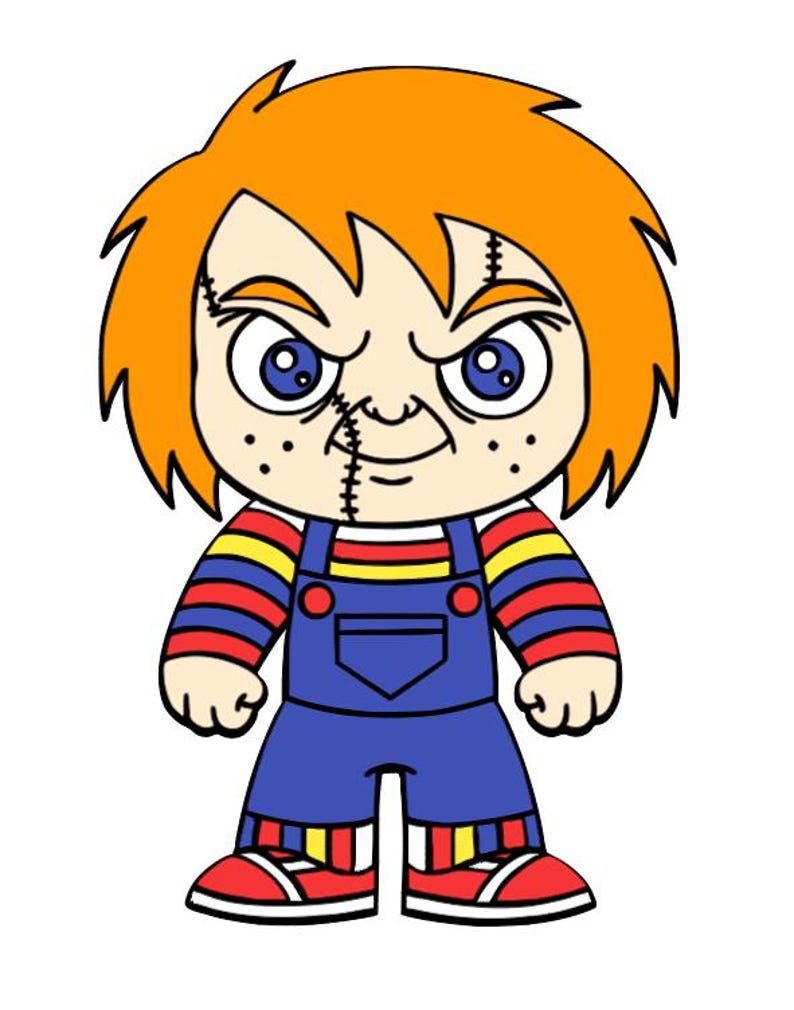 Chucky & Jigsaw - Halloween - Cricut PNG Easy Cut Sublimation File. - Etsy