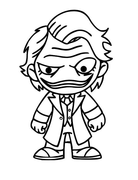 Joker, Classic Joker - Cricut PNG Easy Cut Sublimation File. - Etsy