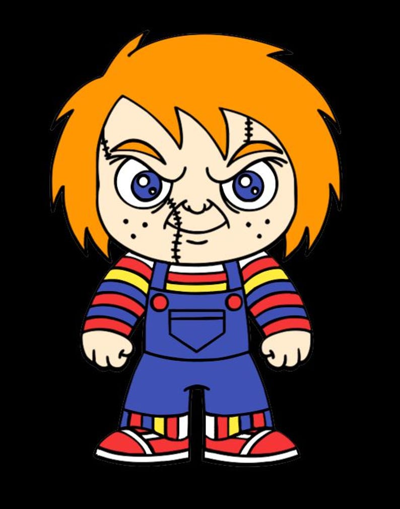 Chucky & Jigsaw - Halloween - Cricut PNG Easy Cut Sublimation File. - Etsy