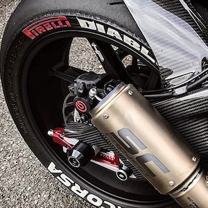 Permanent Tire Lettering Diablo Motorcycle Stickers Decal - Etsy