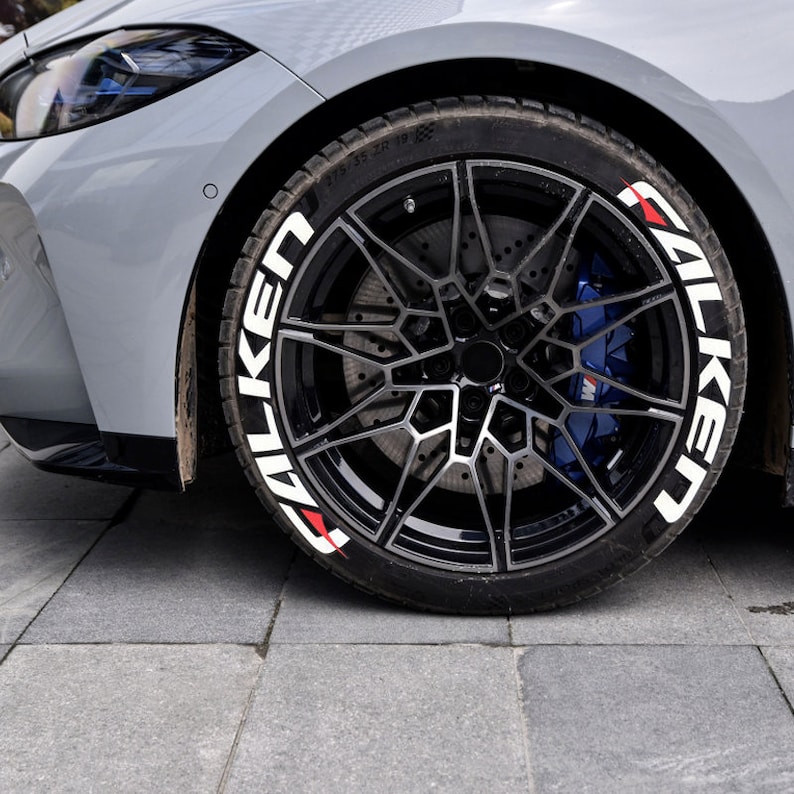 Permanent Falken Tire Lettering Stickers 1.25 Letter for - Etsy