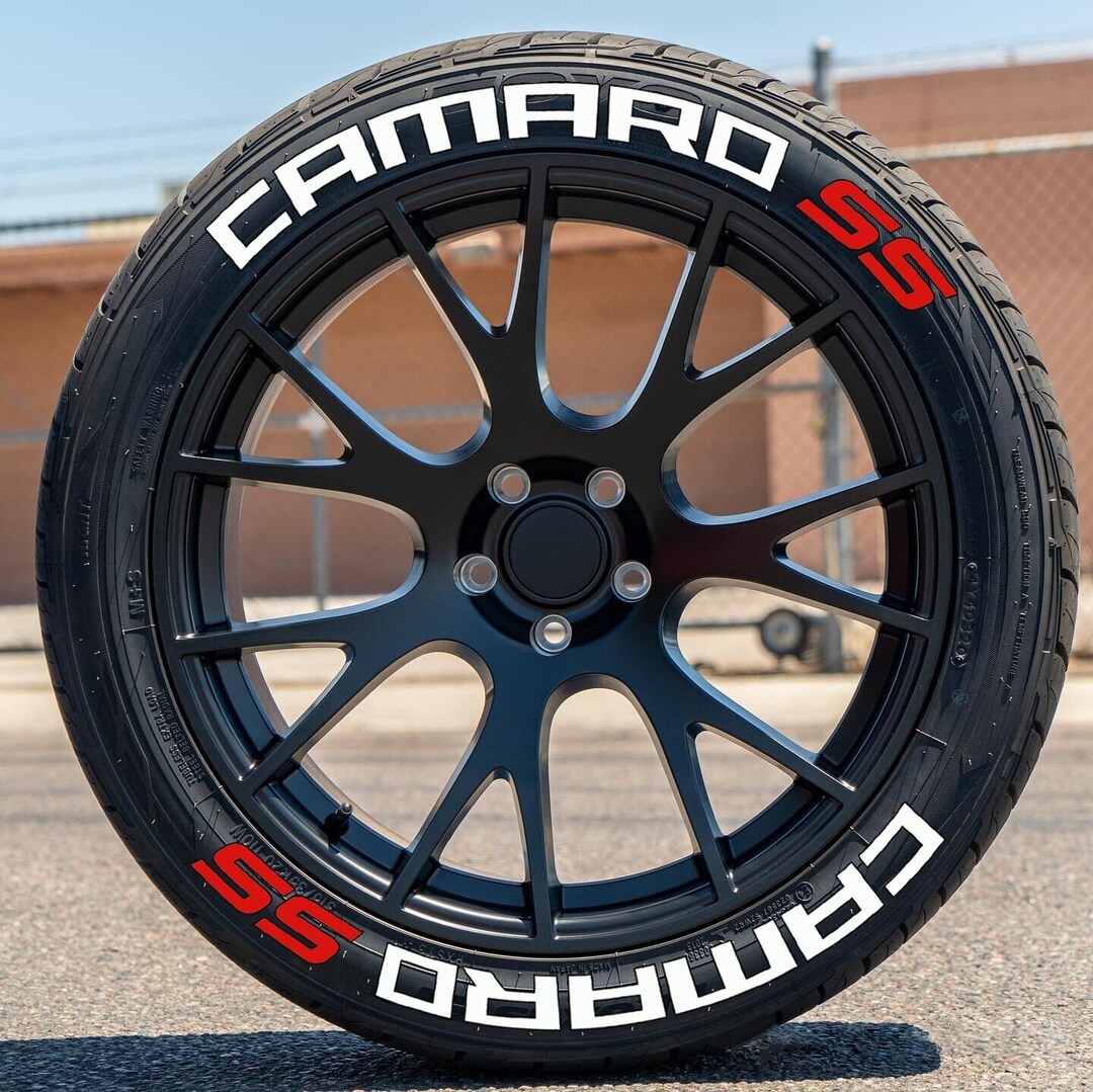 Permanent Camaro SS Tire Lettering Stickers 1.25 Letters - Etsy
