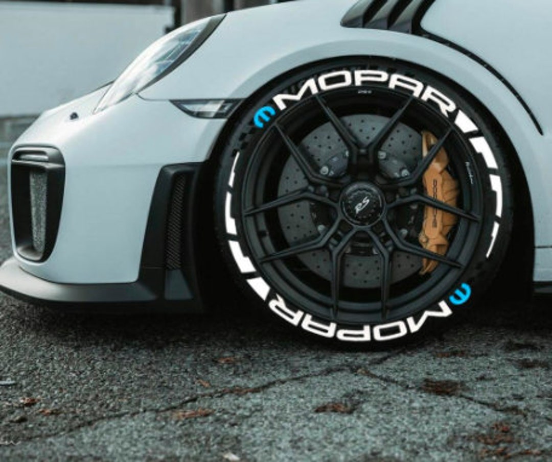 Permanent Tire Lettering Stickers Rubber 1.25 Letters - Etsy