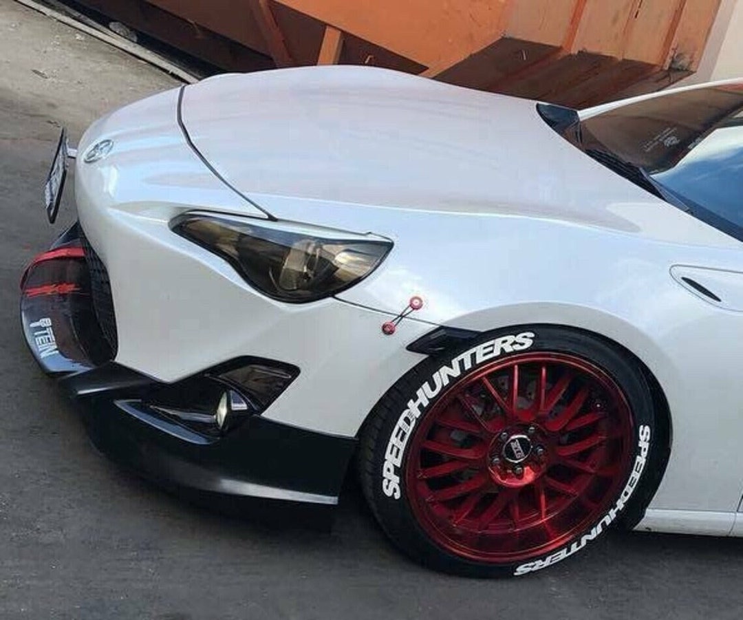 Permanent Speedhunters Tire Lettering Stickers 1.25 - Etsy