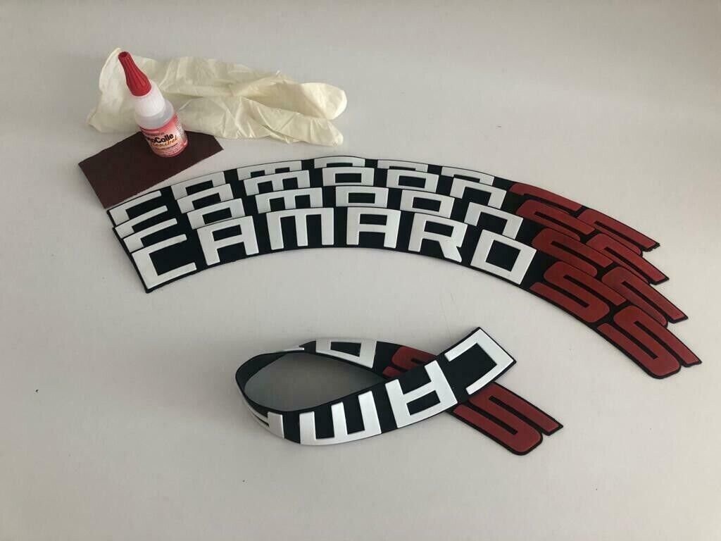 Permanent Camaro SS Tire Lettering Stickers 1.25 Letters - Etsy
