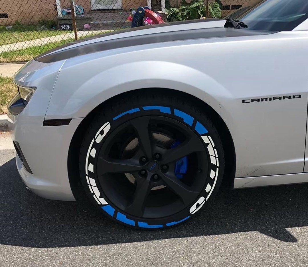 Permanent Nitto Tire Lettering Stickers 1.25 Letters for - Etsy