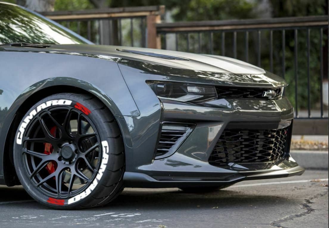 Permanent Camaro SS Tire Lettering Stickers 1.25 Letters - Etsy