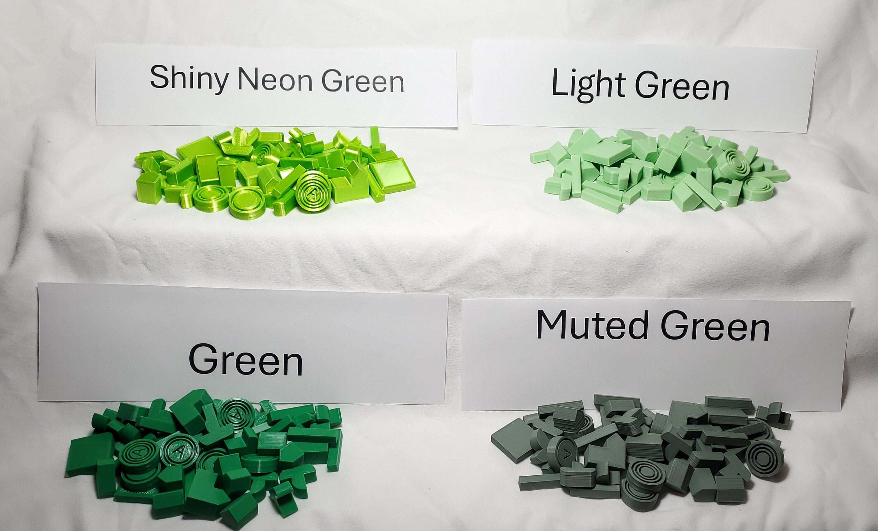 Settlers 3D Printed Layered Game Pieces - Etsy