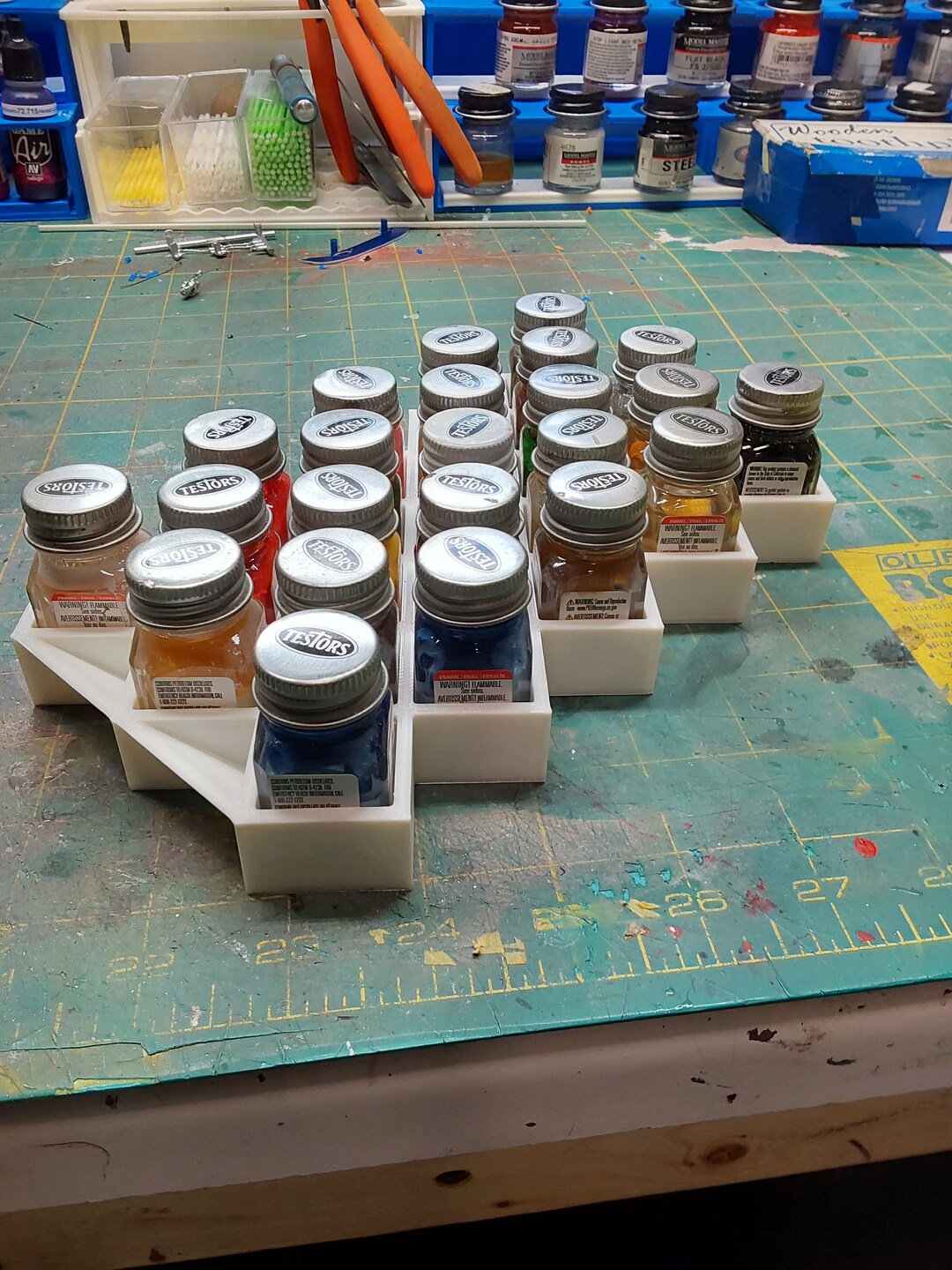 Testors 23 Paint Bottle Holder - Etsy