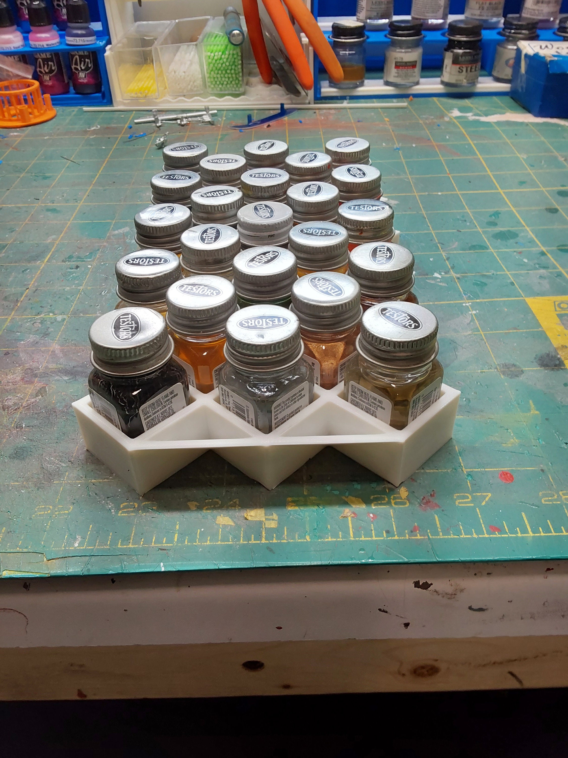 Testors 23 Paint Bottle Holder - Etsy