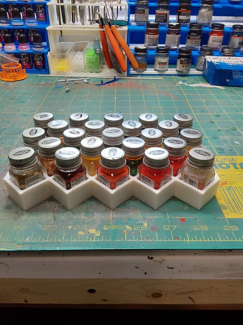 Testors 23 Paint Bottle Holder - Etsy