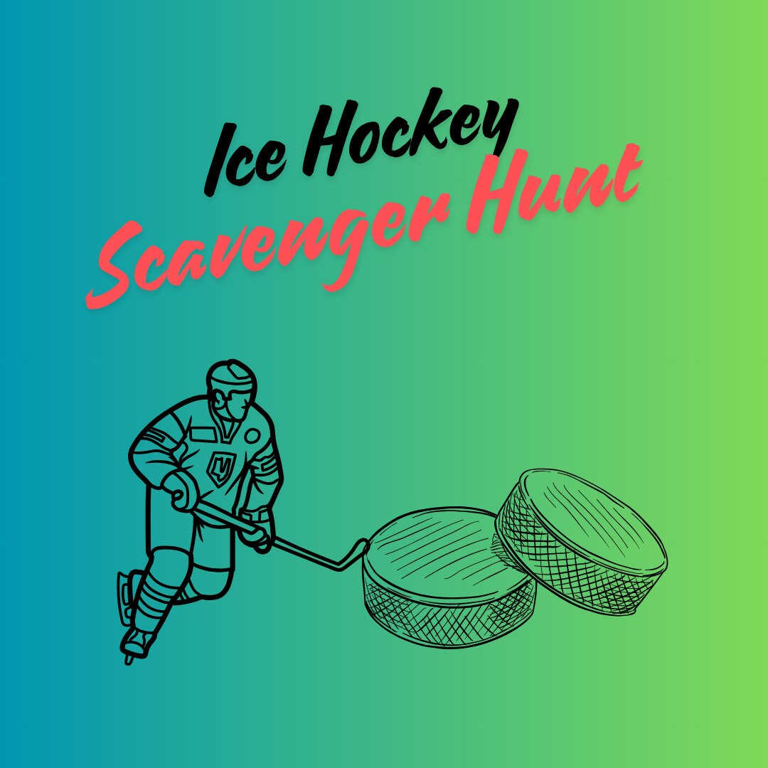Hockey Scavenger Hunt Printable - Etsy