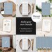 Dusty Blue Tip Your Bartender Sign Template | Wedding Bar Sign | Event ...