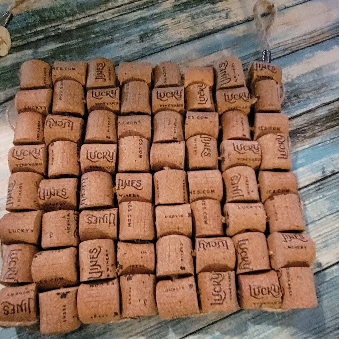 Wine Cork Hot Pad - Etsy