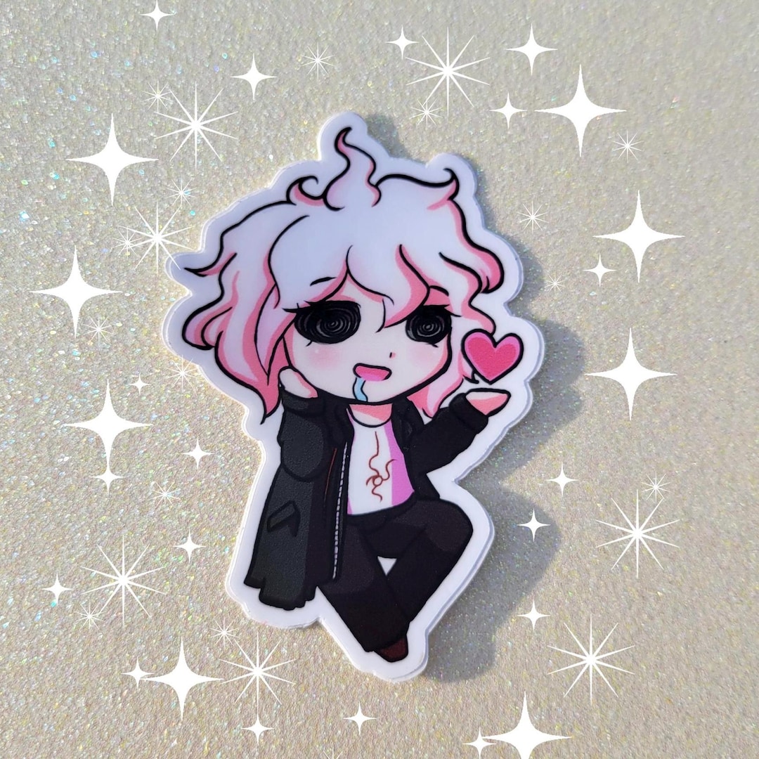 Nagito Komaeda Vinyl Sticker | Danganronpa 2: Goodbye Despair Inspired ...