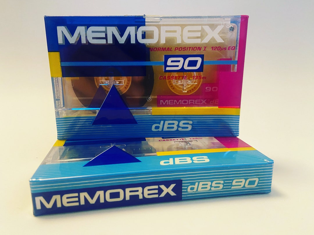 Memorex Dbs 90 Min New Old Stock Blank Cassette - Etsy Memorex Dbs 90 Min New Old Stock Blank Cassette - Etsy