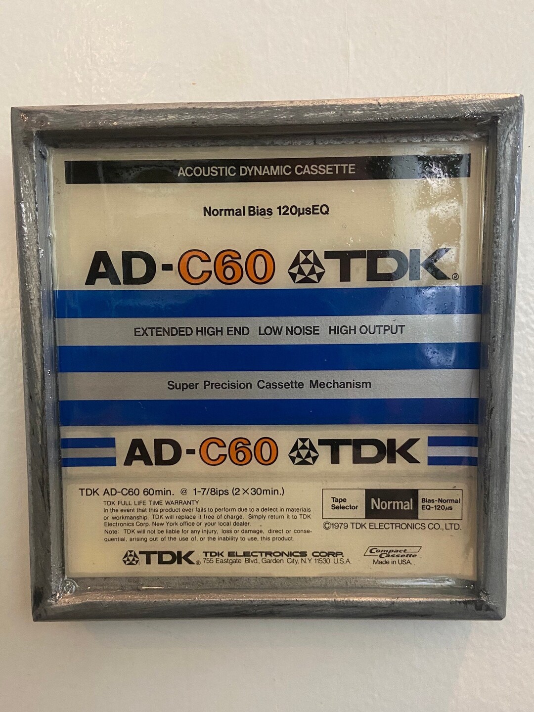 TDK Blank Tape Art - Etsy