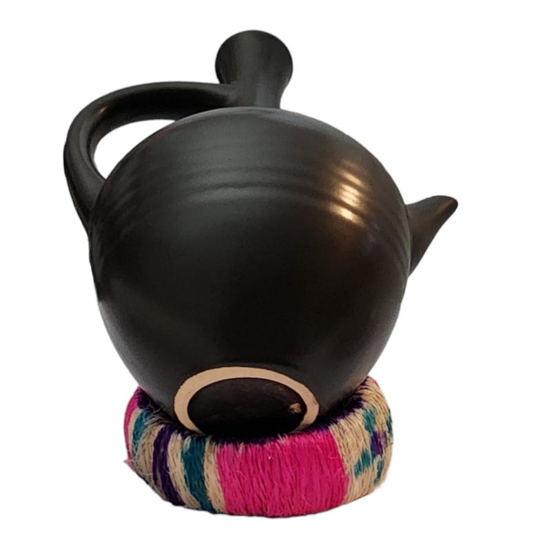 Large Ethiopian & Eritrean Porcelain Coffee Pot Set Jebena 20oz ...