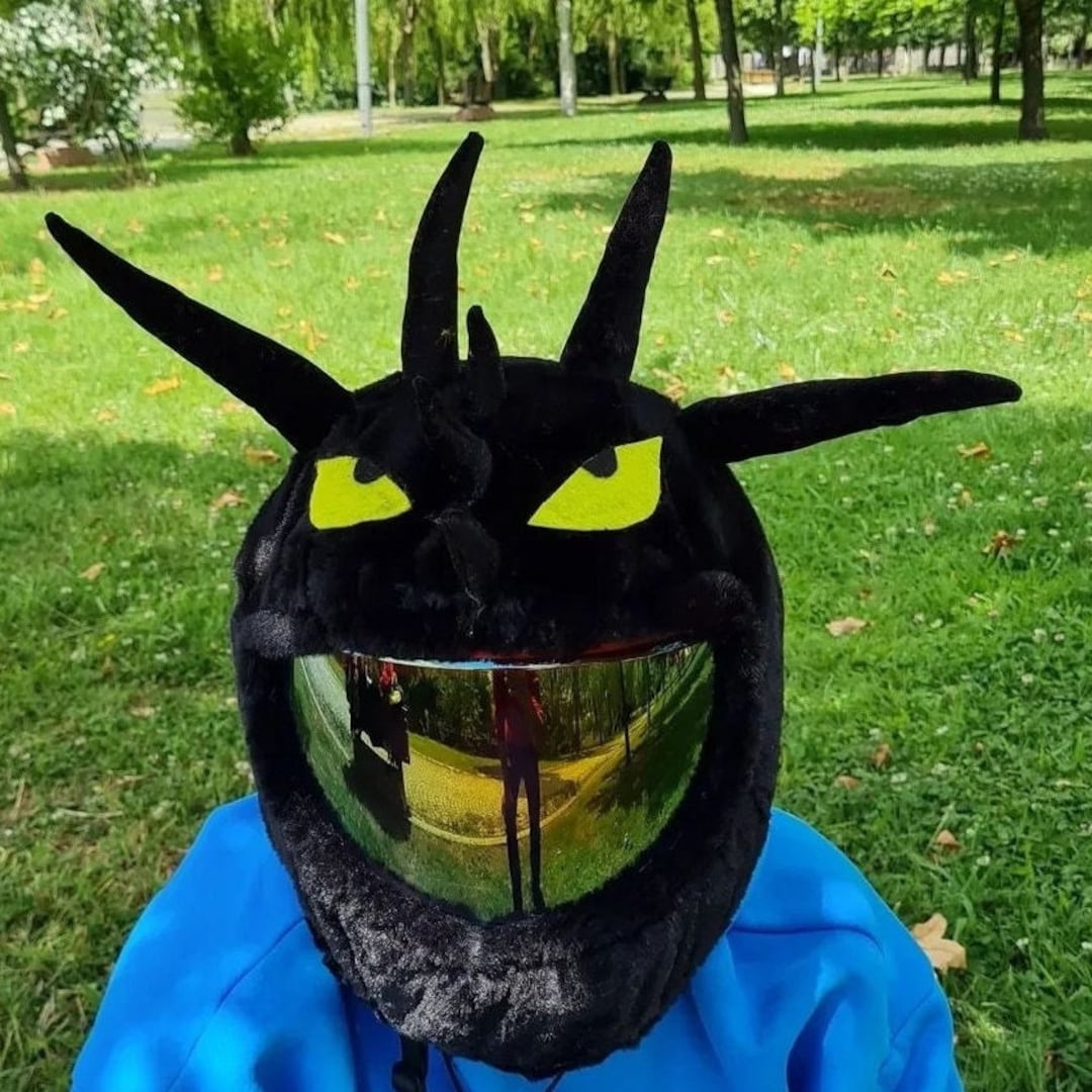 How to Train Your Dragon Toothless Motorcycle Accessory - Etsy