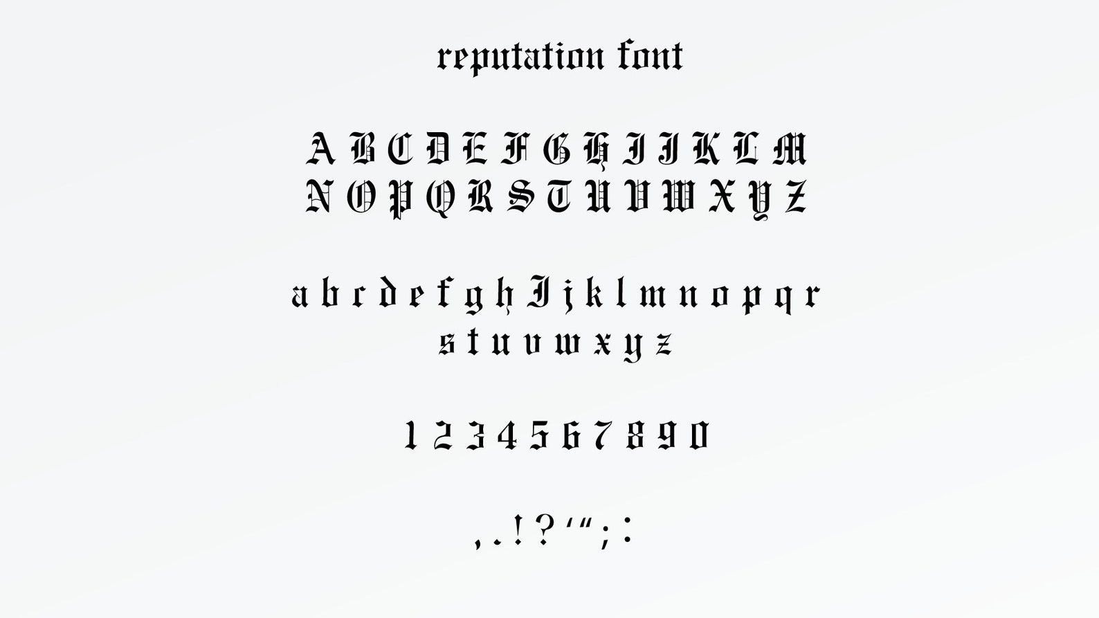 Reputation Font SVG and PN'G Taylor Swift Eras Tour - Etsy