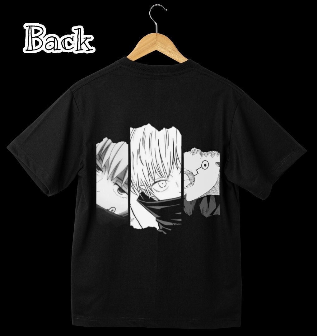 Anime Tshirt, Inumaki Toge Salmon Tshirt, Black & White, Gift JJK ...