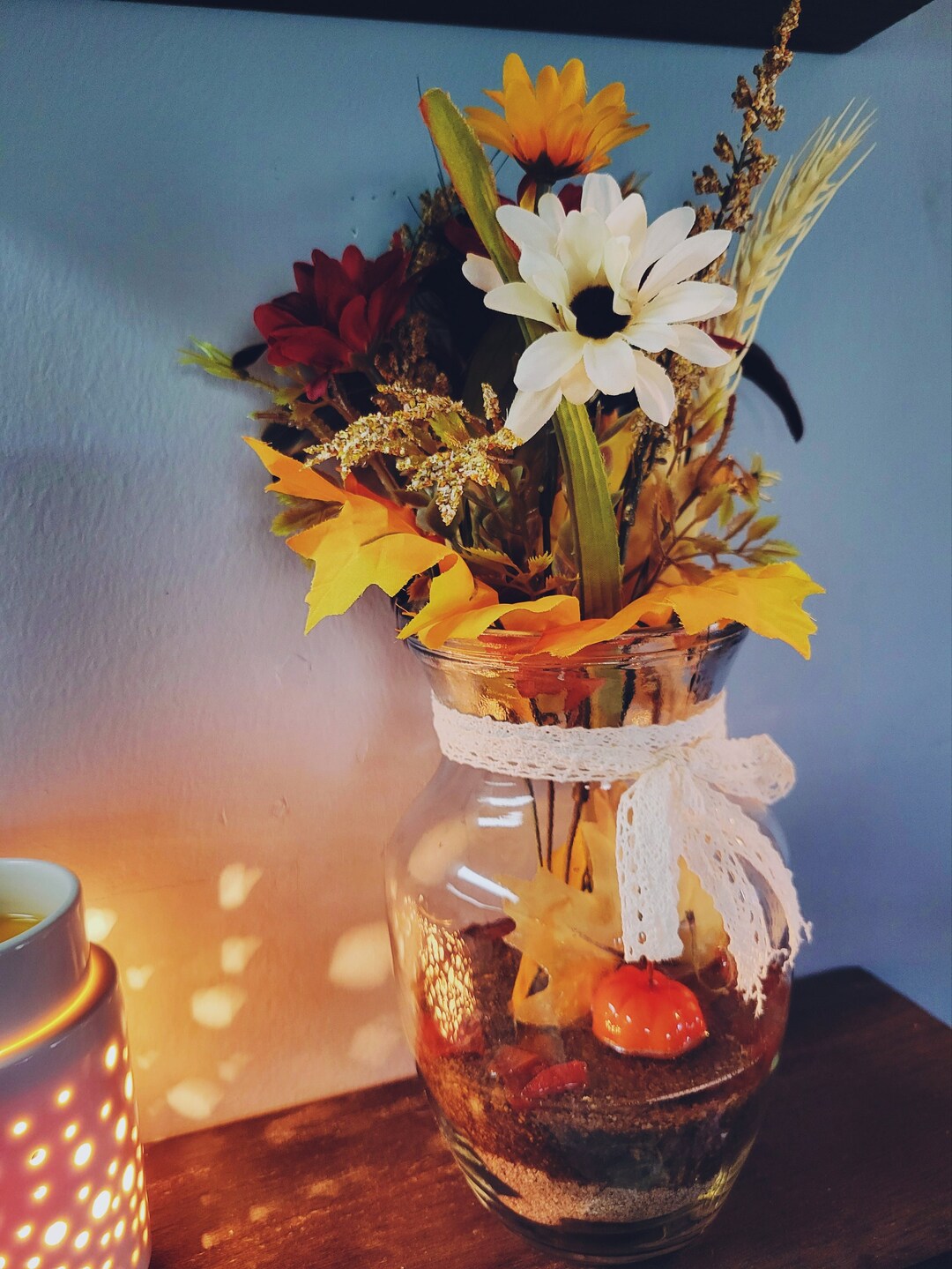 Vases - Flower Vases - Fall Floral Arrangement - Fall Flower Vase ...