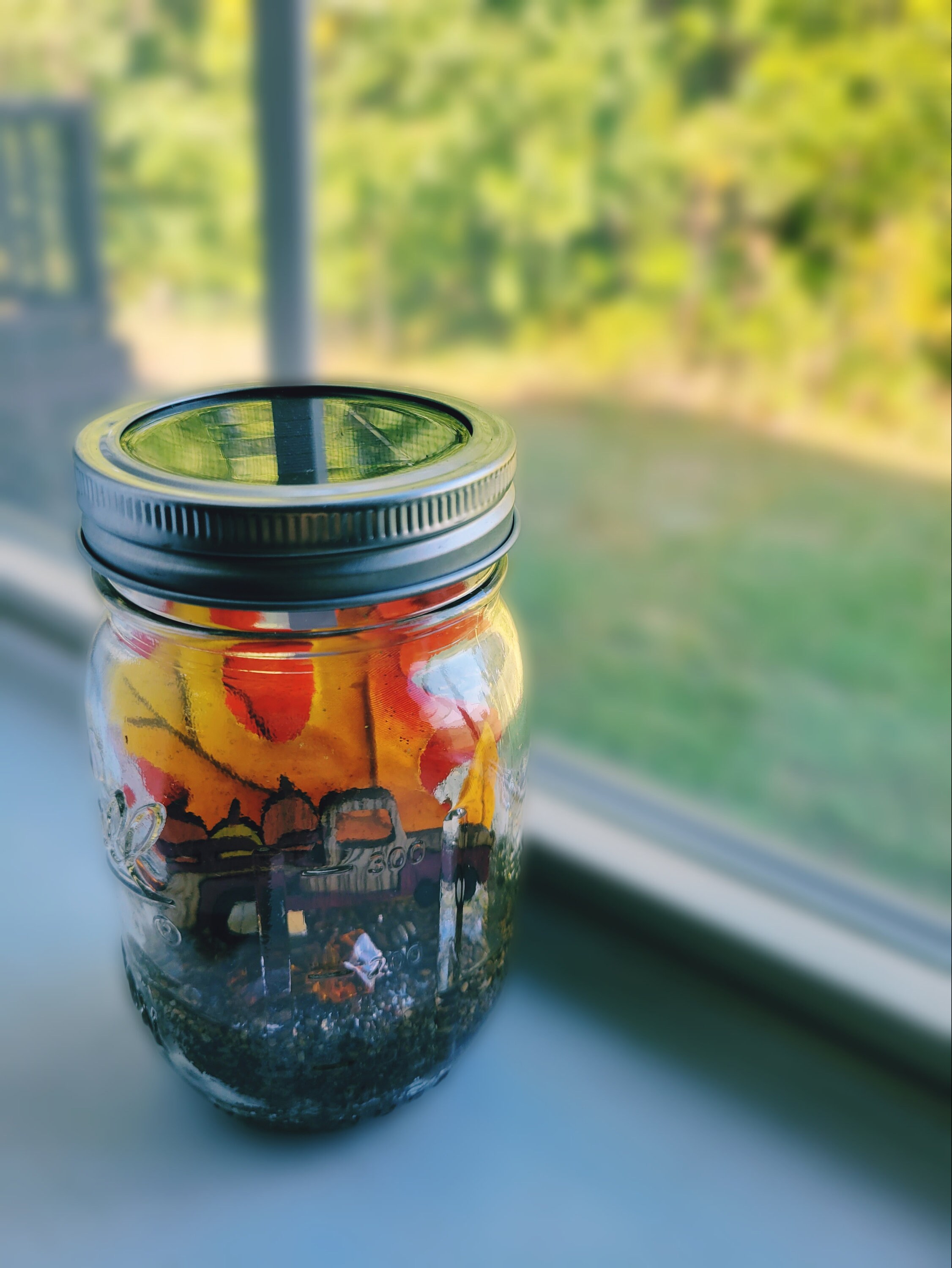 Mason Jar Decorative Mason Jar Canning Jar Solar Solar - Etsy
