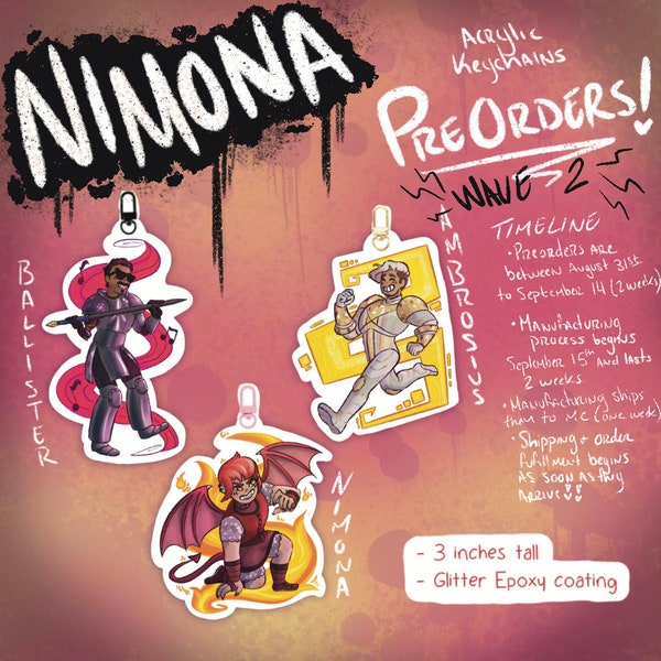 Nimona Costume - Etsy