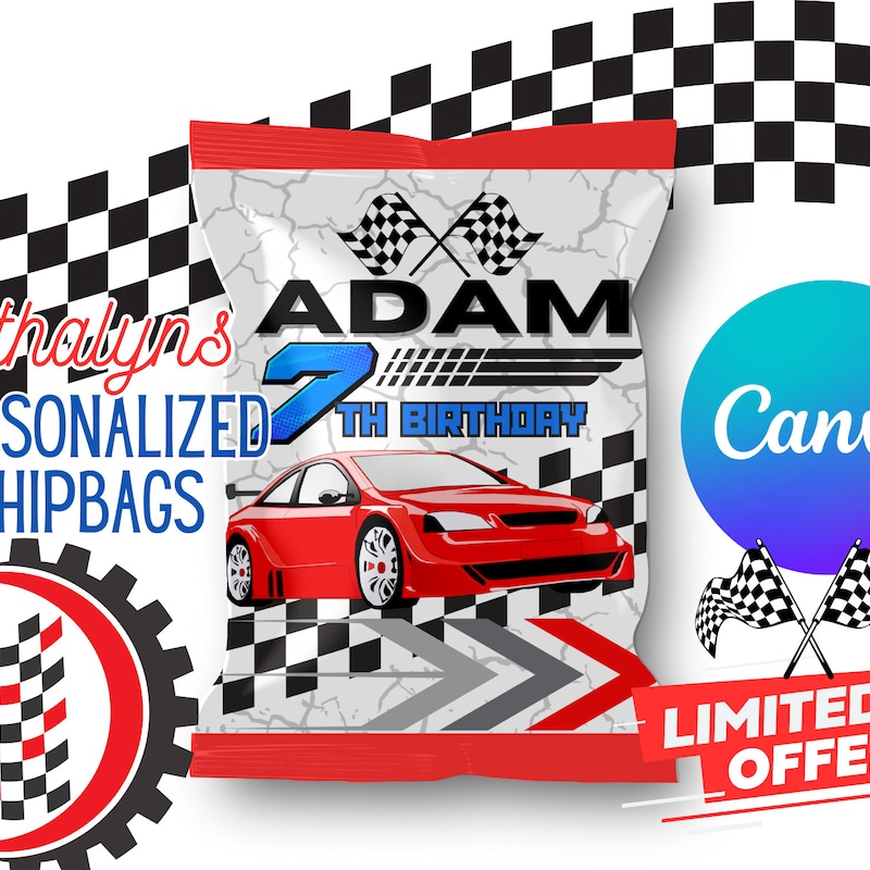 Race Car Snack Box - Etsy